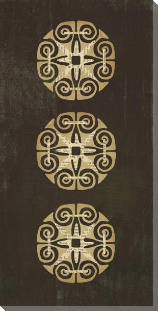 Moroccan Medallions 4 Wrapped Canvas Giclee Art Print Wall Art - Wall ...