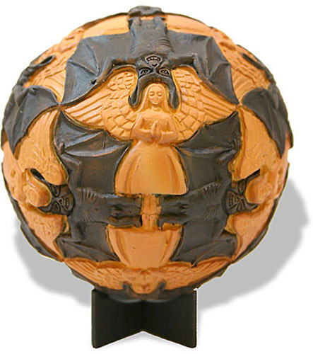 Sphere Angels And Devils Tessellation Statue by Escher - Museum Art ...