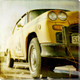 Yellow Ride Cab Wrapped Canvas Giclee Print Wall Art | Transportation ...
