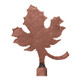 Maple Leaf Metal Lamp Finial | Nature Lamp Topper