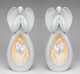 Angel Porcelain Night Light, Set of 2 - Lighting - Appletree Design