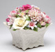Bouquet of Flowers Musical Music Box Sculpture - Cosmos