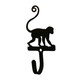 Monkey Small Metal Wall Hook - Wall Decor