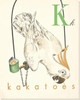 K. Kakatoes Wrapped Canvas Giclee Print Wall Art | Children Wall Decoration