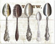 Five Spoons Soft Elegant Wrapped Canvas Giclee Print Wall Art ...
