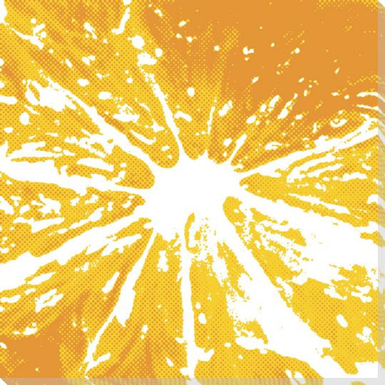 Lemon Citrus Burst Wrapped Canvas Giclee Print Wall Art | Fruit ...