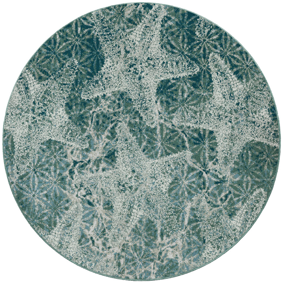 8' Tree Stump Round Nylon Area Rug - Floor Rug - American Dakota