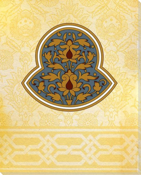 Moroccan Medallions 4 Wrapped Canvas Giclee Art Print Wall Art | Modern ...
