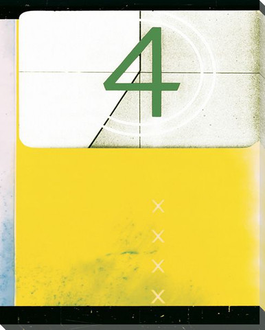 TV Countdown Number 4 Wrapped Canvas Giclee Print Wall Art | Classic ...