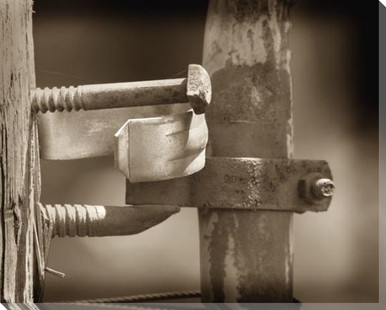 Lag Screw Wrapped Canvas Giclee Art Print Wall Art | Classic Western ...