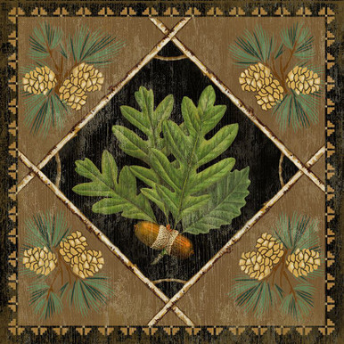 Adirondack Woods III Vintage Style Wooden Sign - Antique Retro Wood Sign