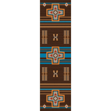 Grand River Desert Rust Southwest Area Rug 2x8 | Southwestern Home ...