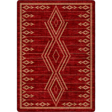 5' x 8' Stillwater Jewel Southwest Rectangle Nylon Area Rug - Floor Rug ...