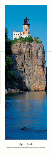 Split Rock Lighthouse | Scenic Coastal Wall Art Print