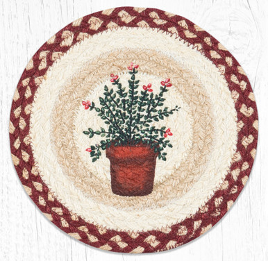 Thyme Jute Trivet | Farmhouse Kitchen Table Accent