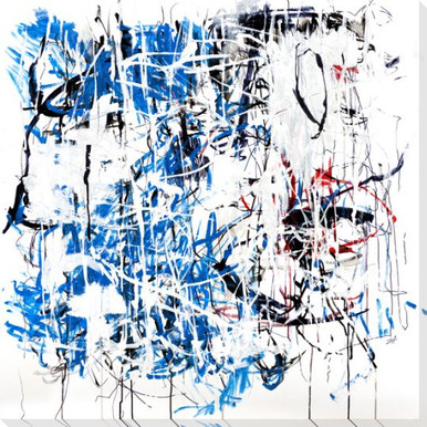 Tenure Wrapped Canvas Giclee Art Print Wall Art | Modern Abstract Decor