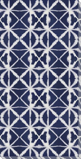 Indigo Splash Pattern Vie Panel Wrapped Canvas Giclee Art Print Wall ...