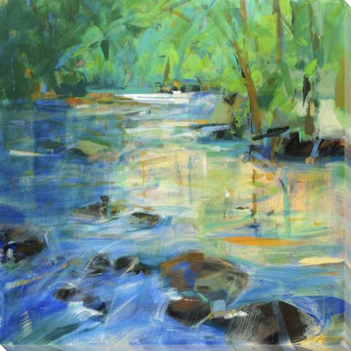 Centering Wrapped Canvas Giclee Art Print Wall Art | Landscape Wall Art