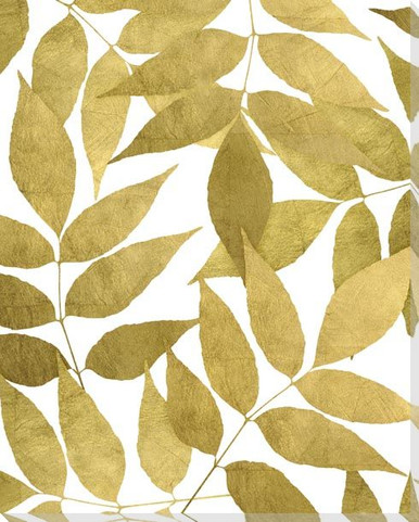 Overlapping Leaves Day 1 Wrapped Canvas Giclee Art Print Wall Art ...
