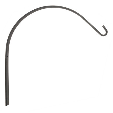 Wrought Iron Large Arched Hooks, Set of 3 - Rustic Decor