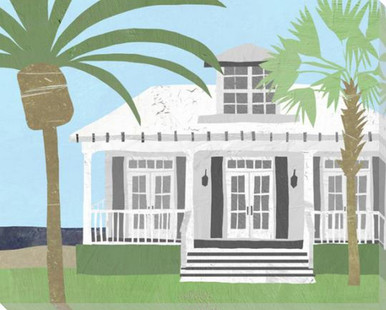 Coastal Life 3 Wrapped Canvas Giclee Art Print Wall Art | Ocean Wall ...