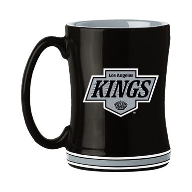 Los Angeles Kings 14oz Black Ceramic Coffee Mug | Licensed NHL Team ...