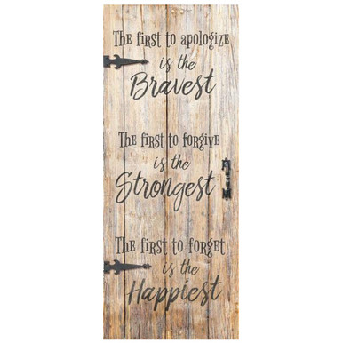 Forgiveness Wood Sign | Inspirational Decor