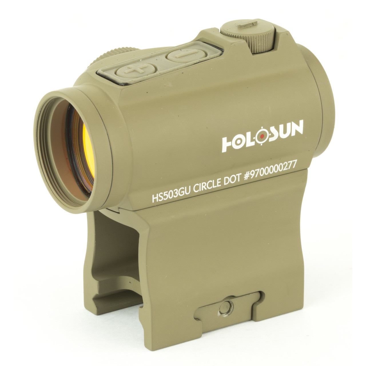 Holosun HS503GU Micro Red Dot Sight, 65 MOA Circle/ 2 MOA Dot - FDE ...