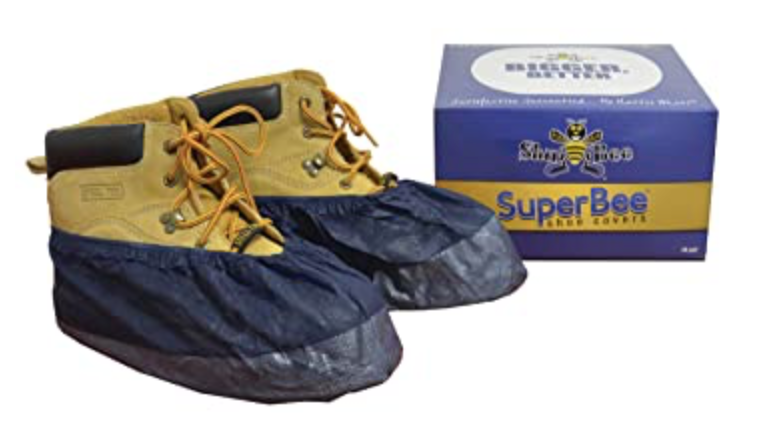 Shubee Shoe Covers - Black (50/Box)
