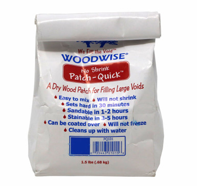 Woodwise Patch-Quick Powdered Wood Filler 1.5 lb