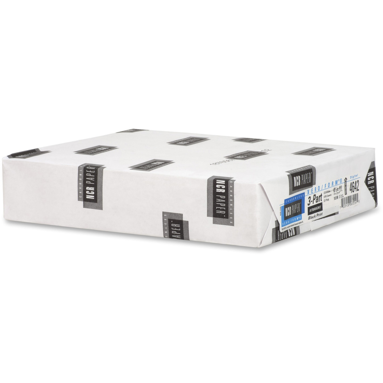 NCR Paper Zero/Form II 3-part Carbonless Paper - Assorted - Letter - 8 ...