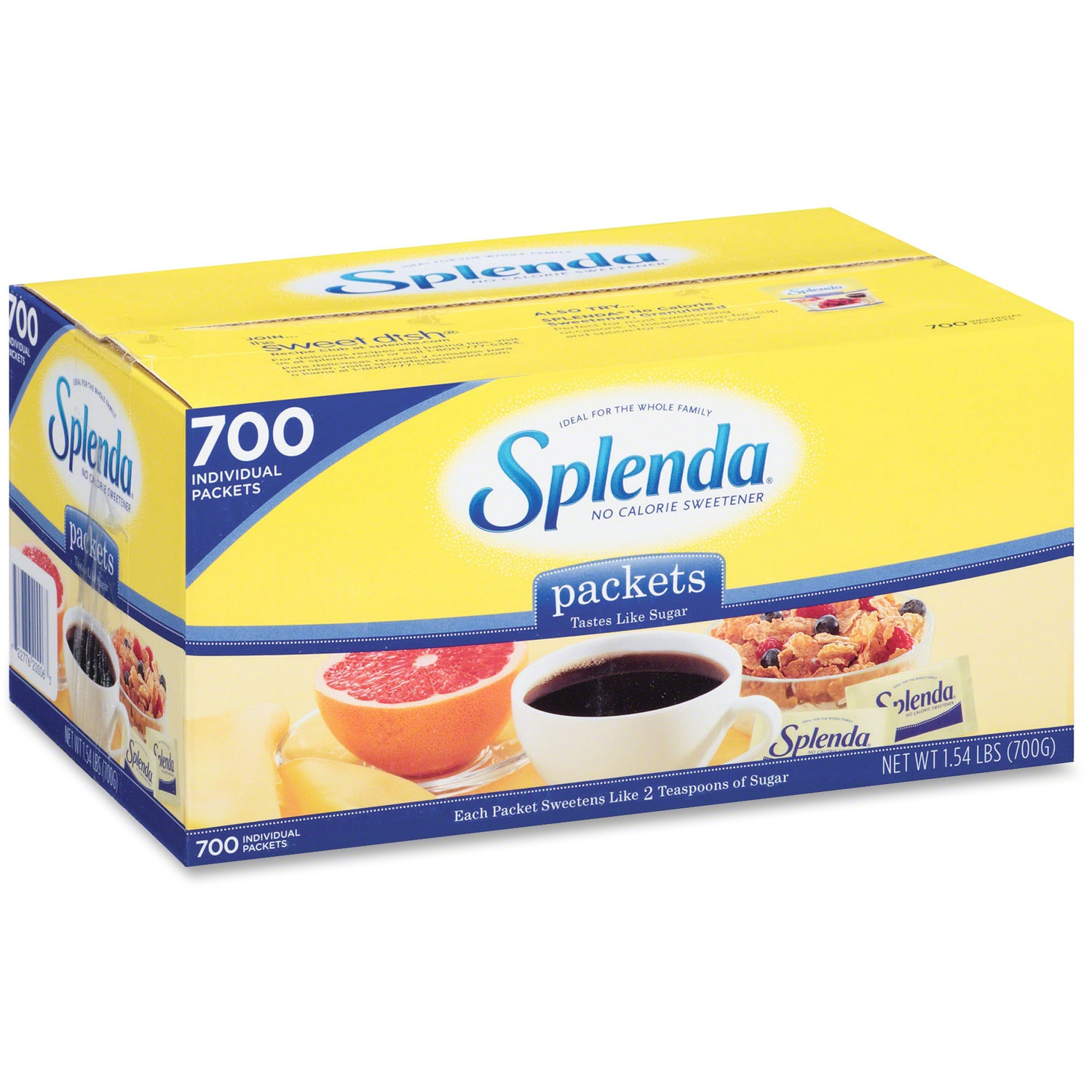 Splenda Single-serve Sweetener Packets - 0.035 oz (1 g) - Artificial ...