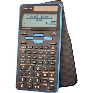 Sharp Calculators EL-W535TGBBL Scientific Calculator - 422 Functions ...