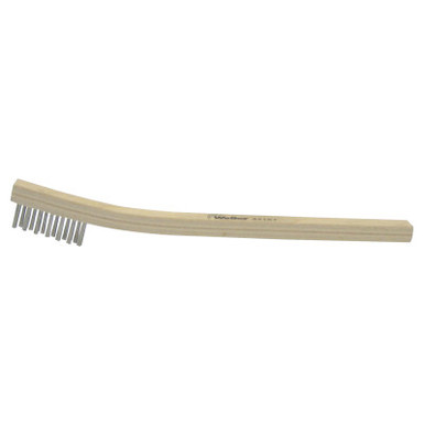 Weiler Small Hand Scratch Brushes 6 1/2" 4X15 Rows Black Nylon Wire ...