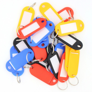 CARL Split Ring Key Tags - 3" Length x 3" Width - (CUI81020) - Envision ...