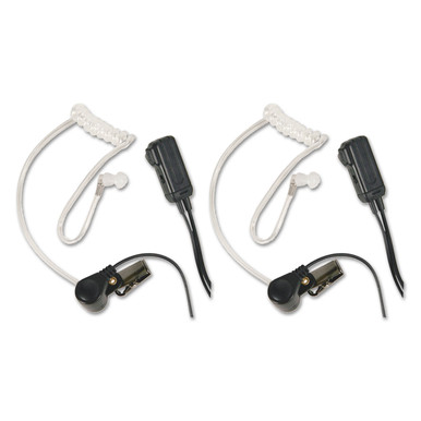 Midland AVPH3 Monaural Behind The Ear Headset, Clear, 2/Pack - Envision ...