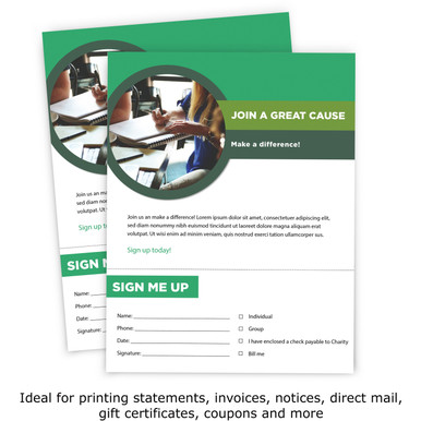 PrintWorks Professional Pre-Perforated Paper for Invoices, Statements ...