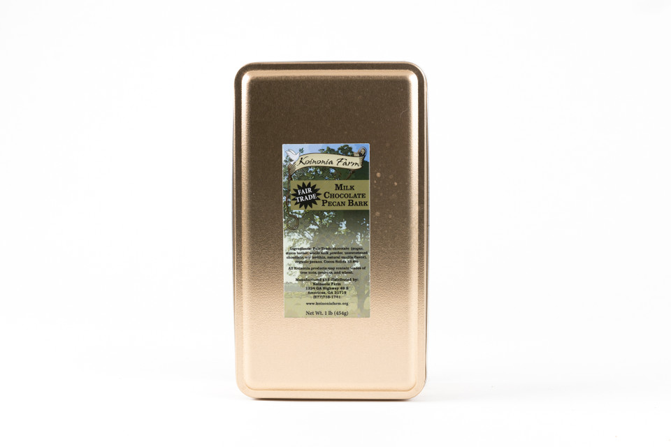 Buy Fair Trade Milk Chocolate Pecan Bark- Fair Trade Chocolate- Hand Poured