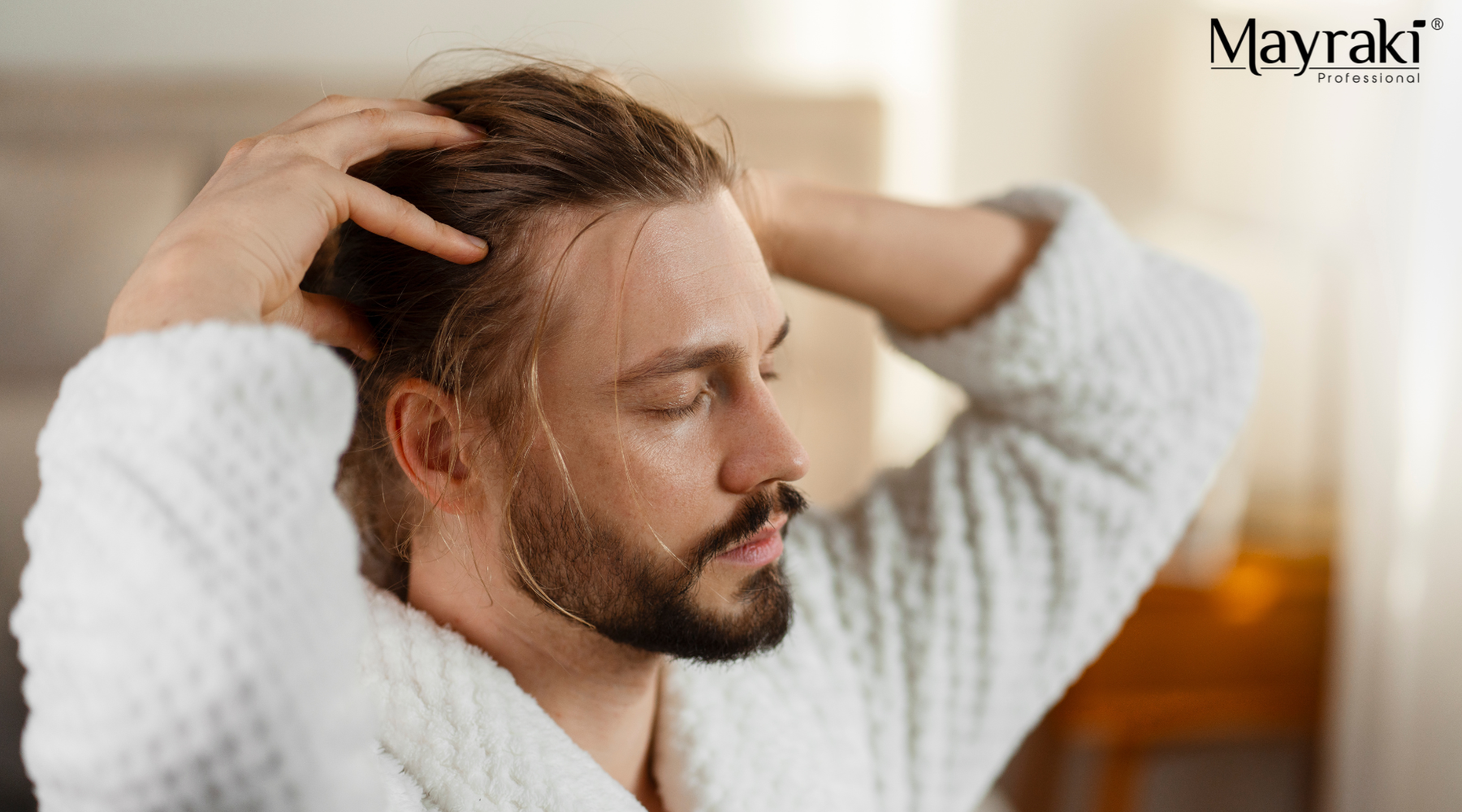 How to Boost Beard Growth with Scalp Massage - MAYRAKI