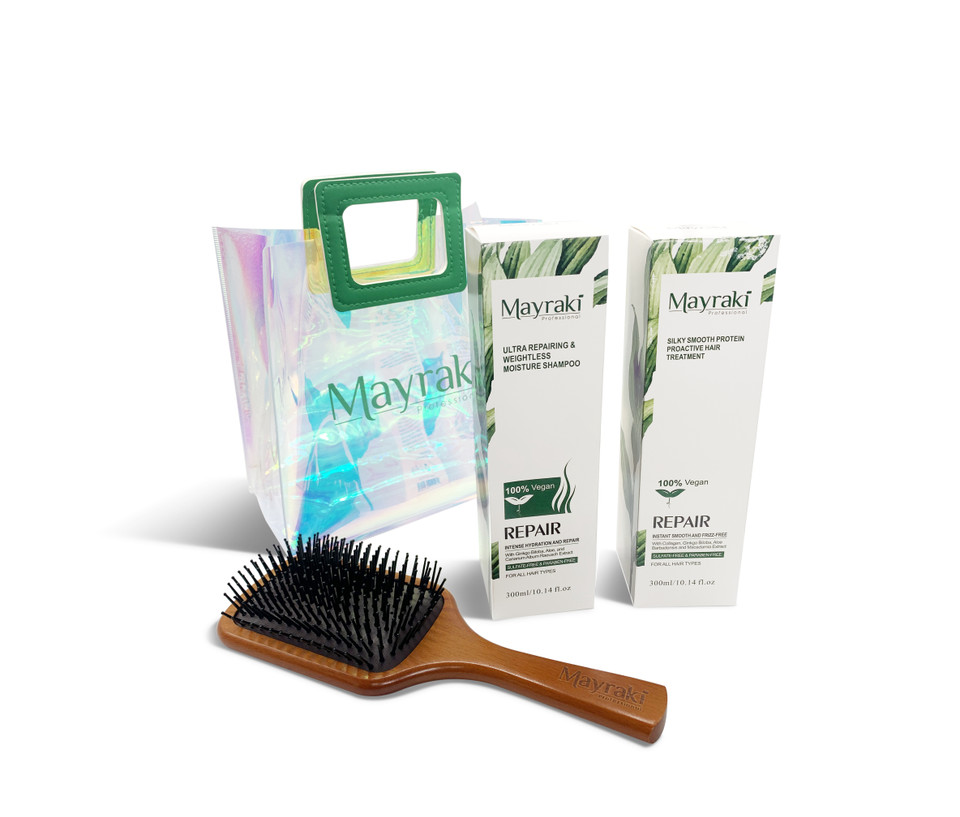 Mayraki Gray Coverage Permanent Hair Color Dye Shampoo