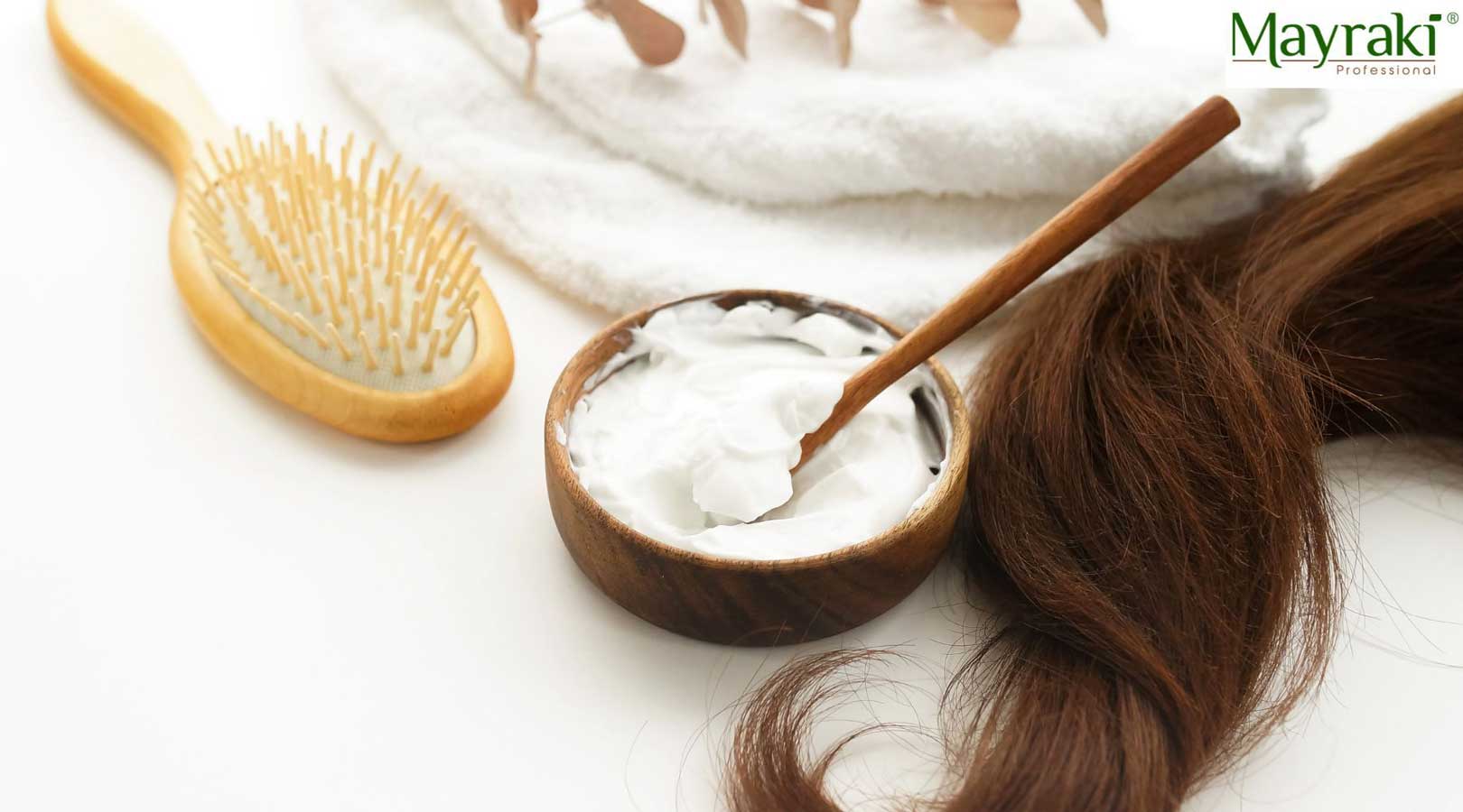 Natural Hair Mask for Split Ends - MAYRAKI