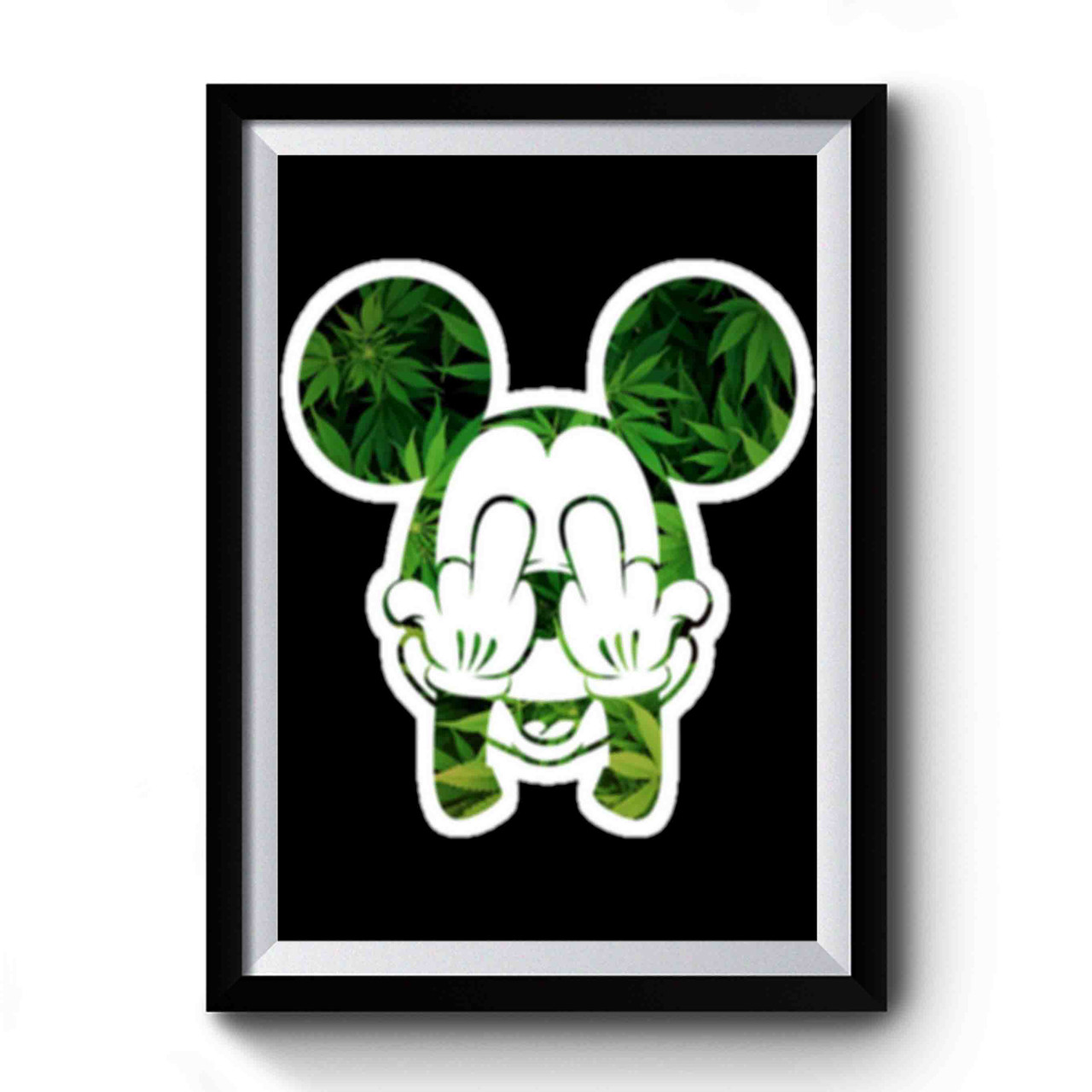 Mickey Mouse Flipping The Finger
