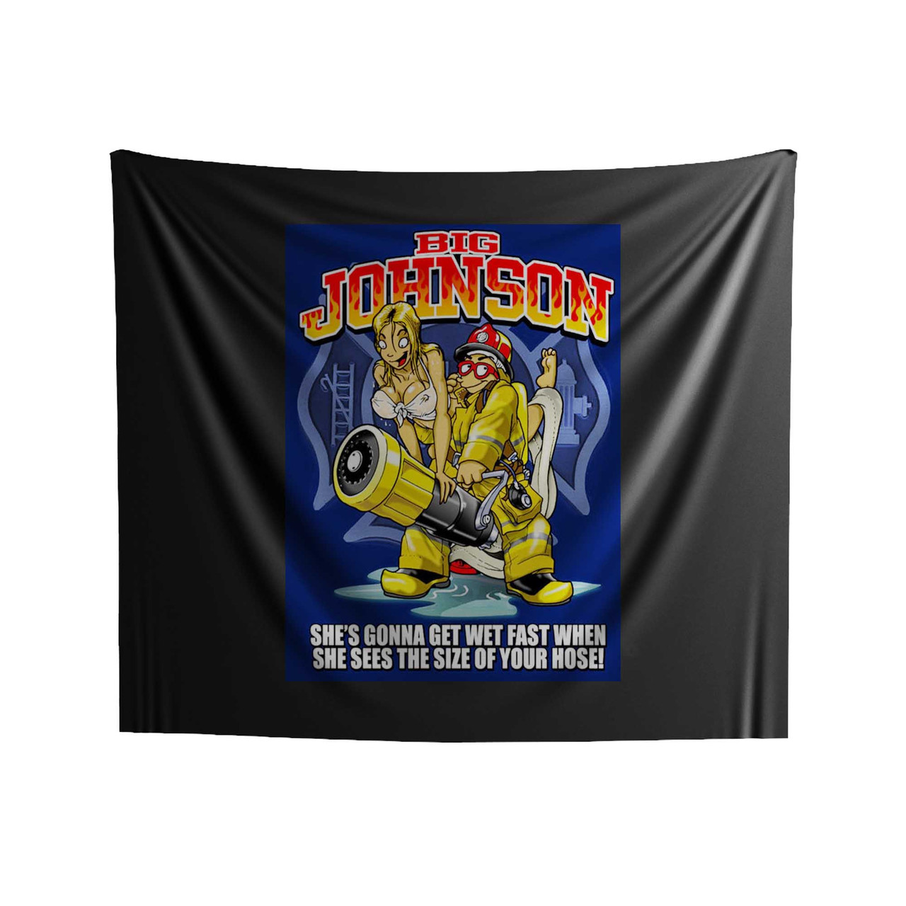 Big Johnson Fire Force Indoor Wall Tapestries
