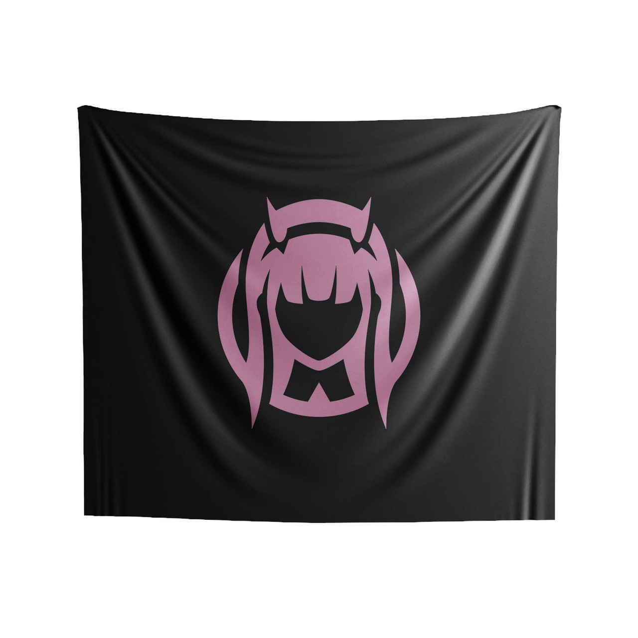Zero Two Anime Symbol Indoor Wall Tapestries