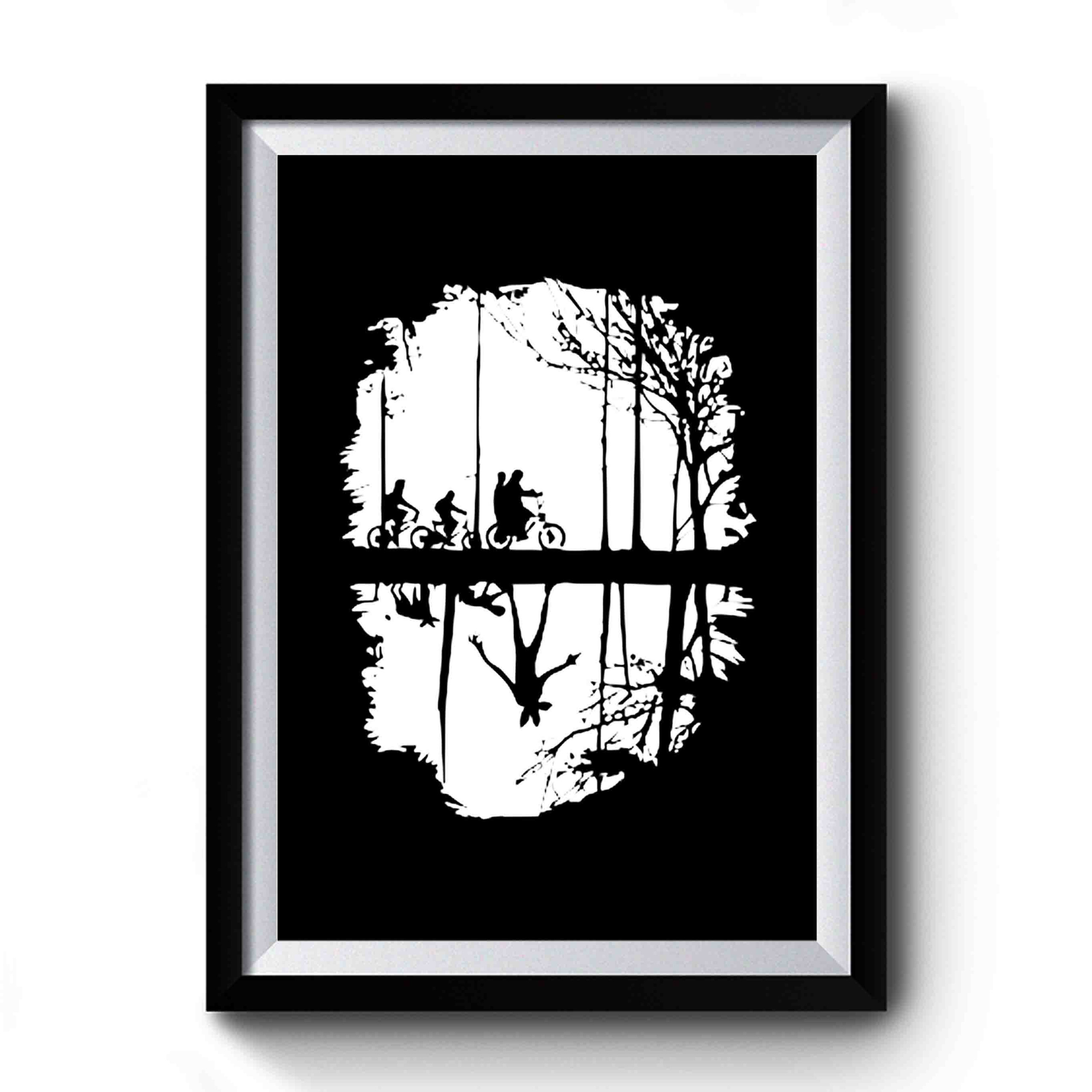 Stranger Things The Upside Down Demogorgon Art Funny Premium Poster