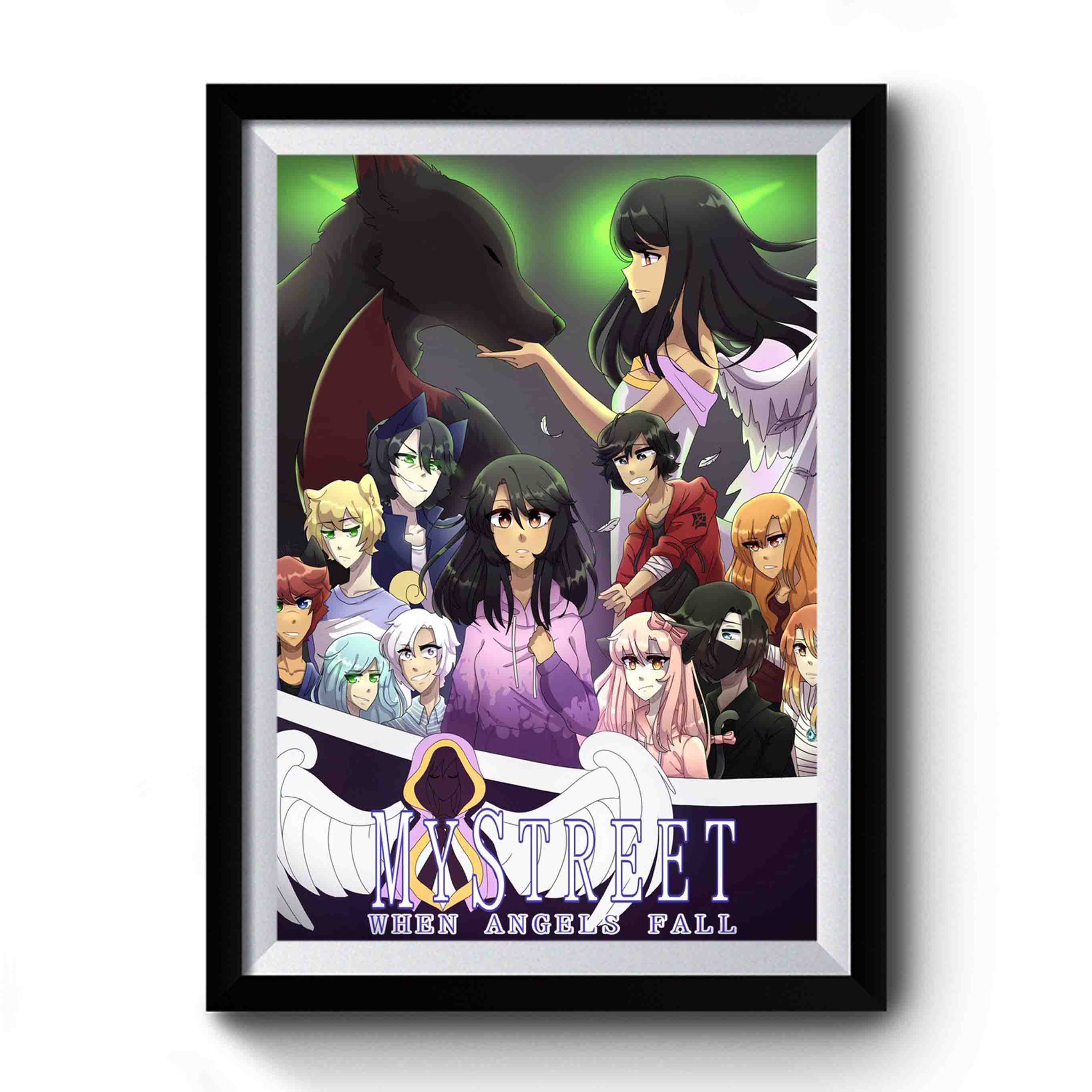 Aphmau When Angels Fall Premium Poster