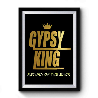 Gypsy King Return Of The Mack Simple Art Premium Poster