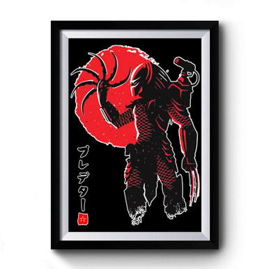The Predator Japanese Style Premium Poster