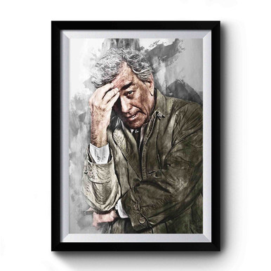 Columbo Peter Falk Premium Poster