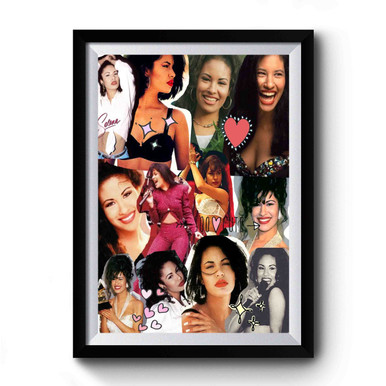 Selena Quintanilla Collage Premium Poster